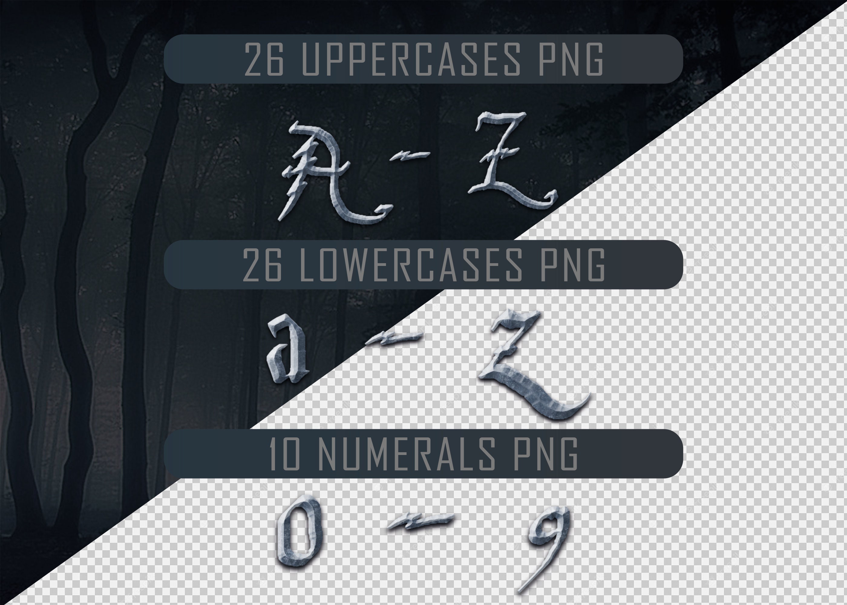 Wizard School Alphabet, Potter Alphabet Clipart, 26 Uppercases 26 ...