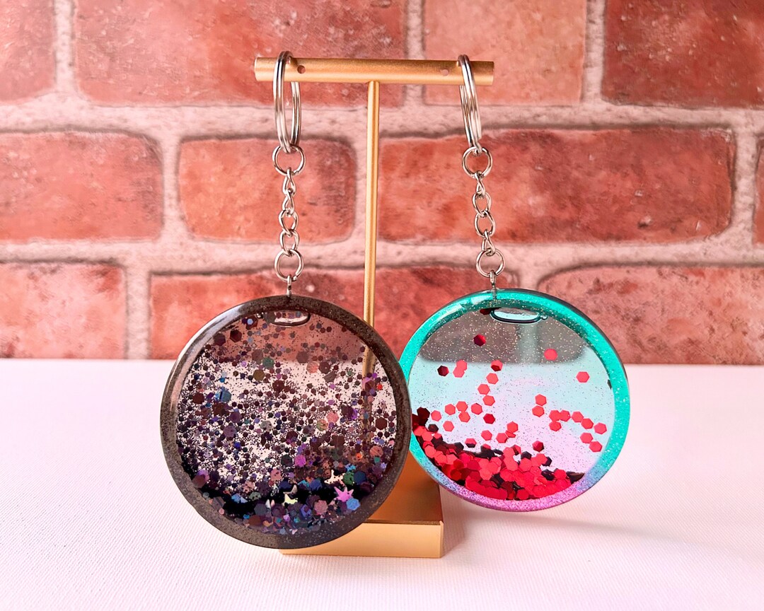 Large Sensory Shaker Disc Fidget Stress Relief Toy Resin - Etsy