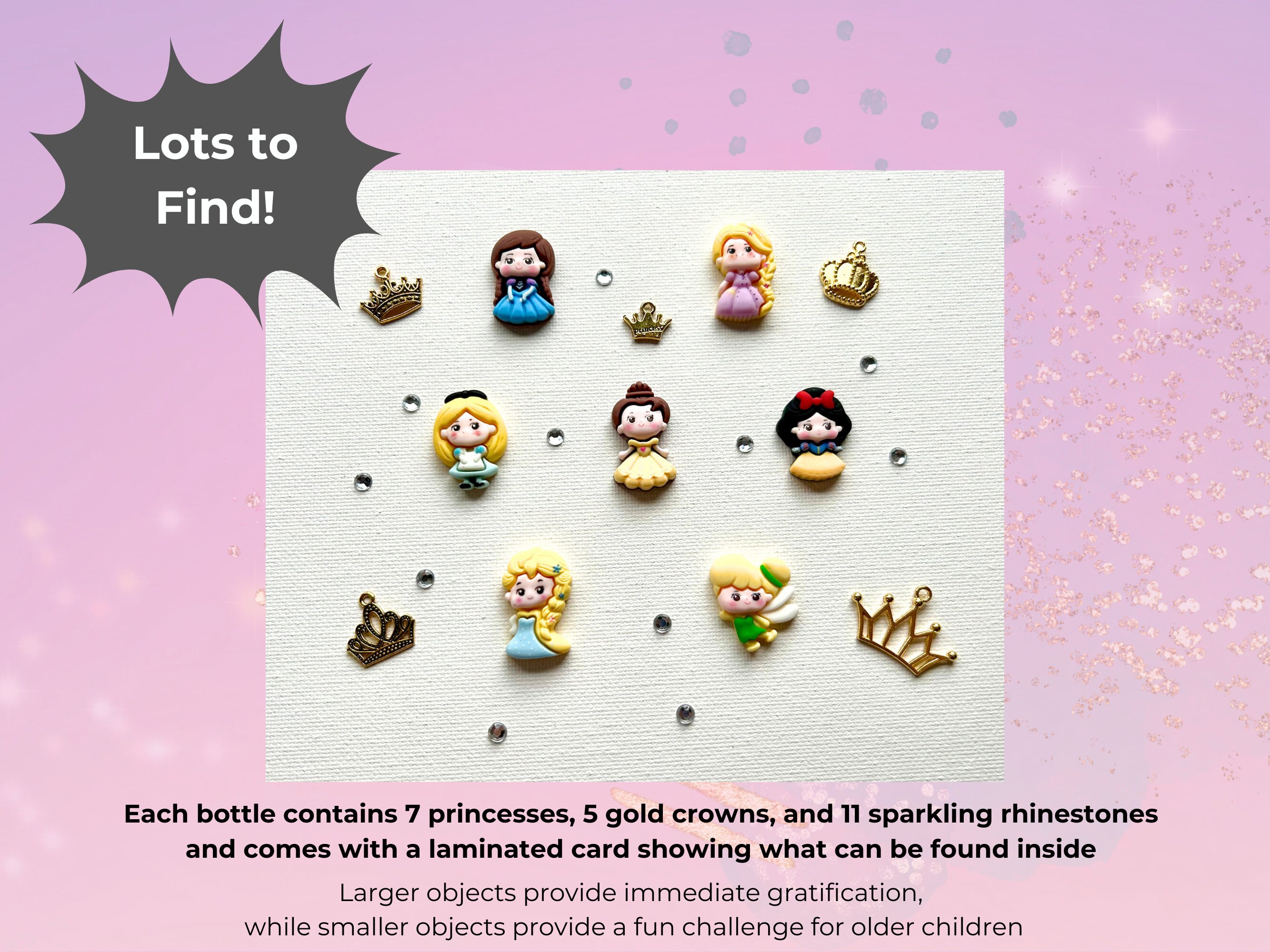 Princess Sensory Bottle Personalized, I Spy Toddler Activities ...