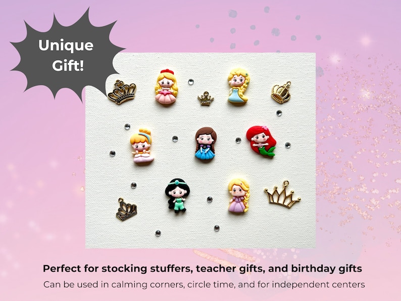 Princess I Spy Sensory Bottle: Personalized Montessori Seek and Find ...