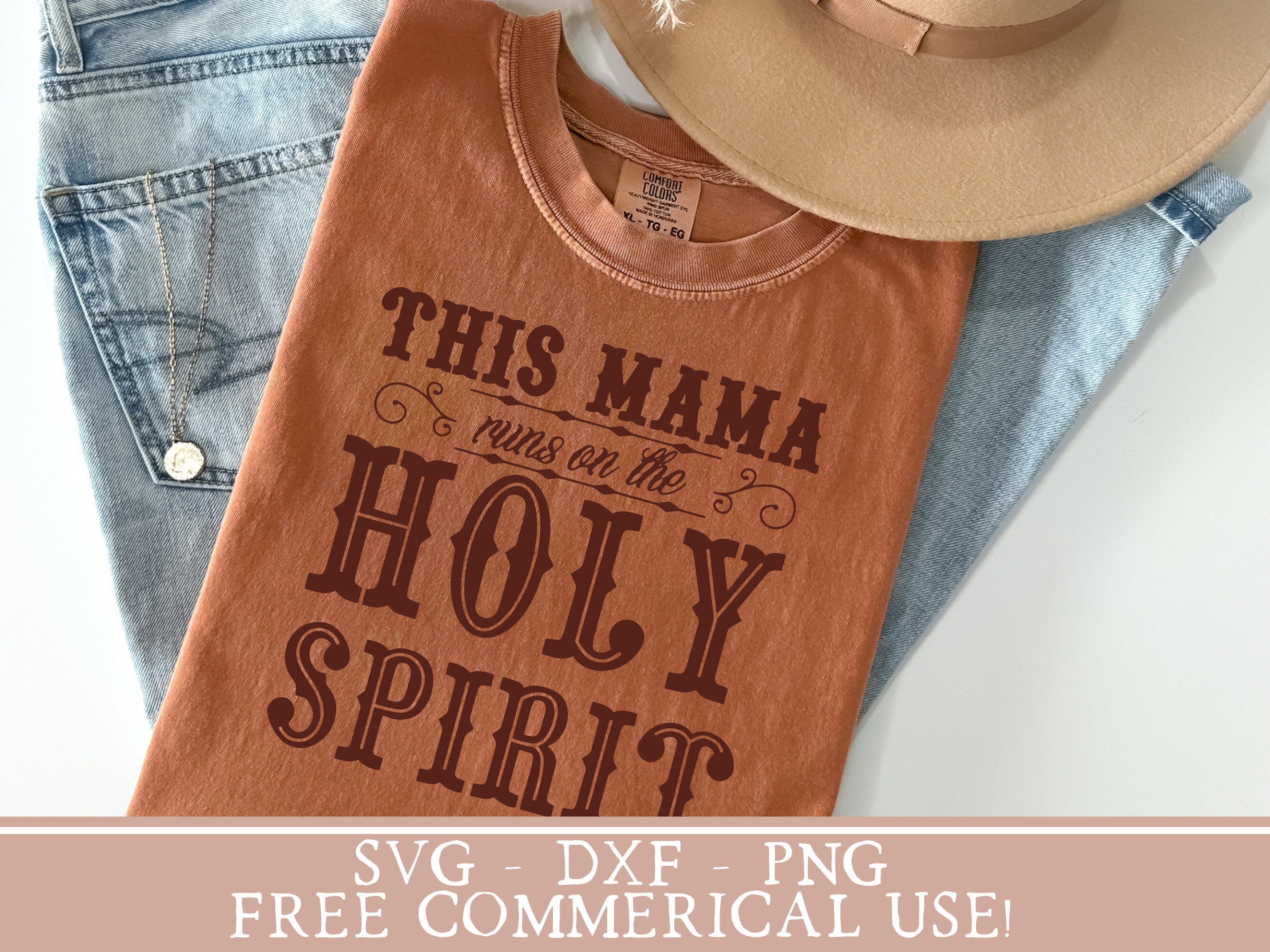 Christian Western Png Holy Spirit Svg Christian Mom Shirt Png Western ...