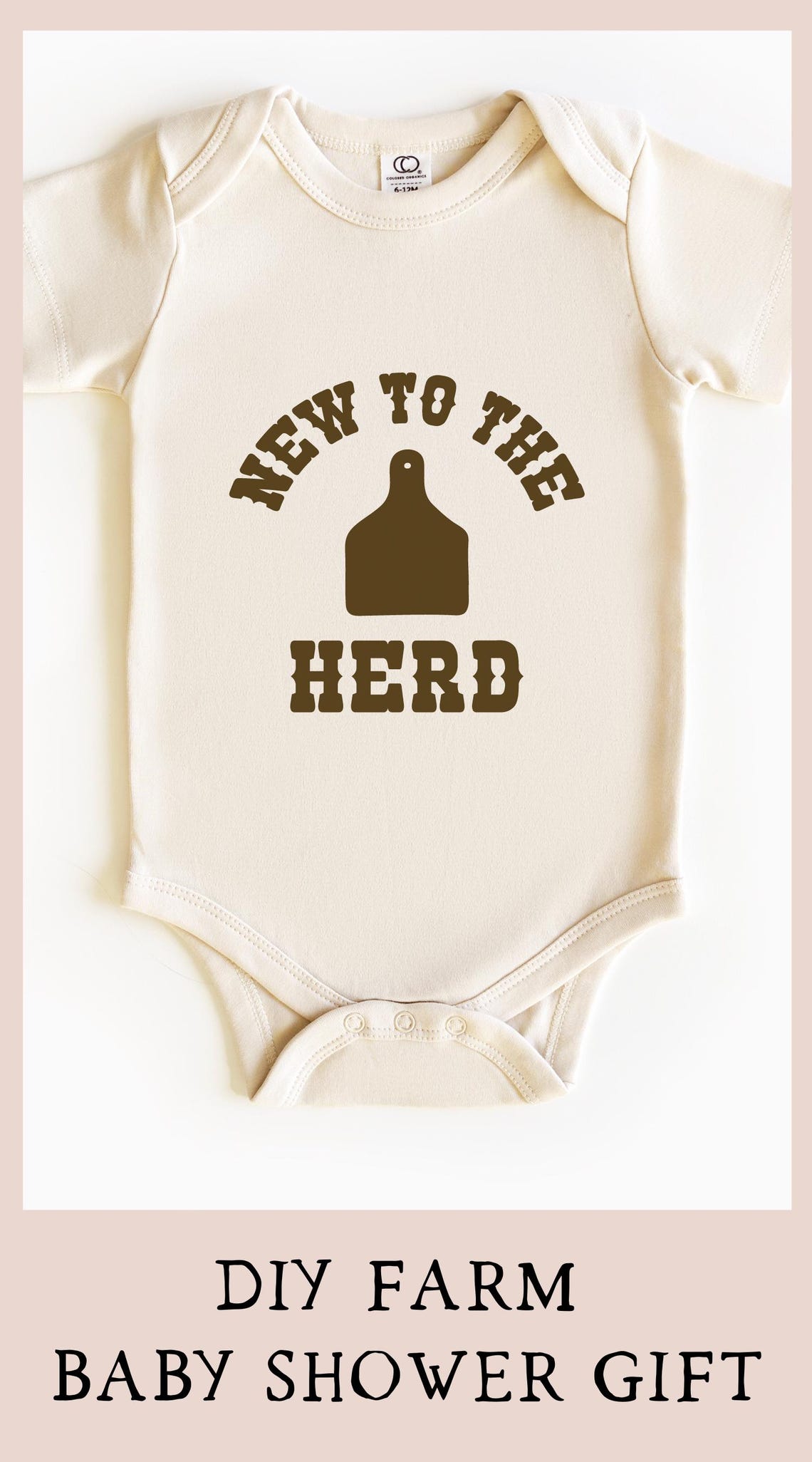 Farm Baby Svg Gender Neutral Onesie Png Newborn Gift Svg Baby Shower ...