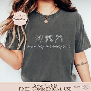 Minimalist Christian Bow Png Bible Verse Shirt Svg Coquette Christian ...