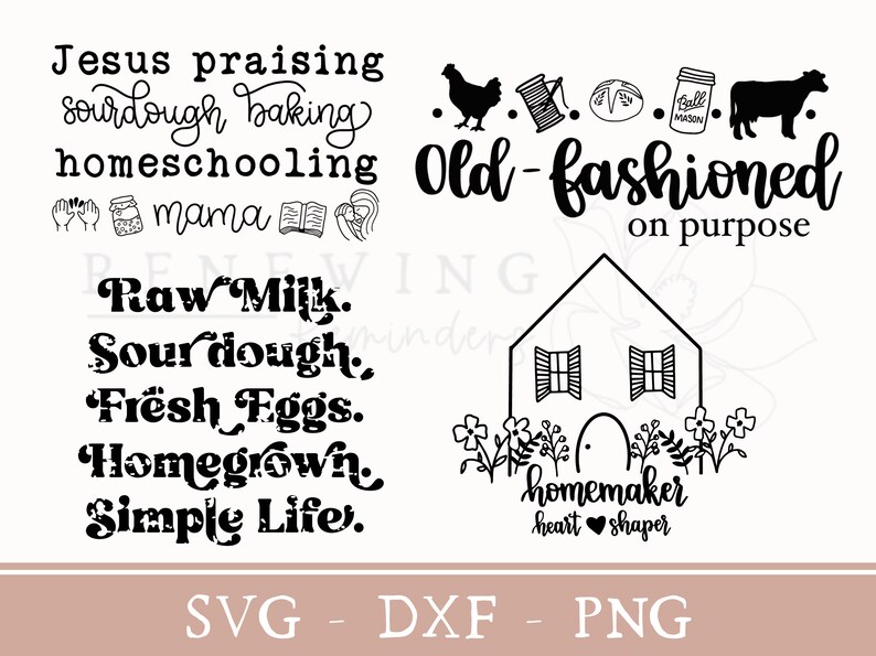 Homestead Svg Bundle Homemaker Png Bundle Homestead Sublimation Bundle ...