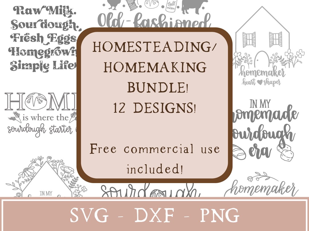 Homestead Svg Bundle Homemaker Png Bundle Homestead Sublimation Bundle ...