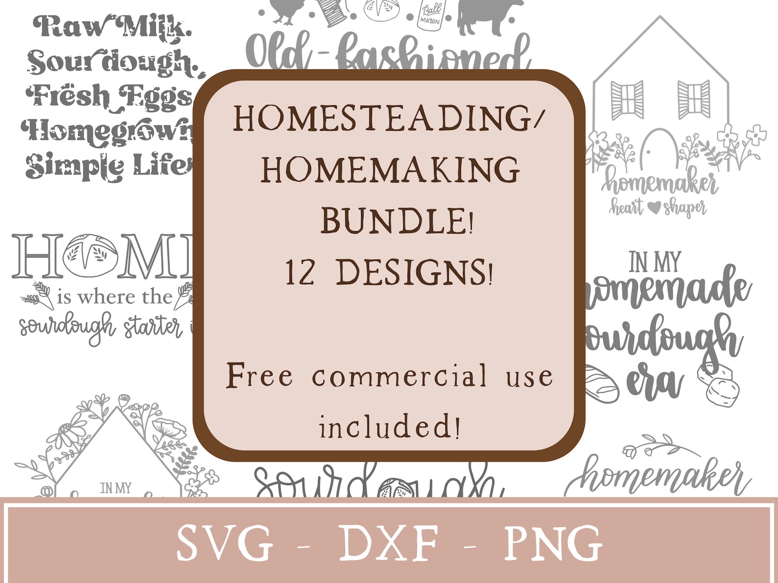 Homestead Svg Bundle Homemaker Png Bundle Homestead Sublimation Bundle ...