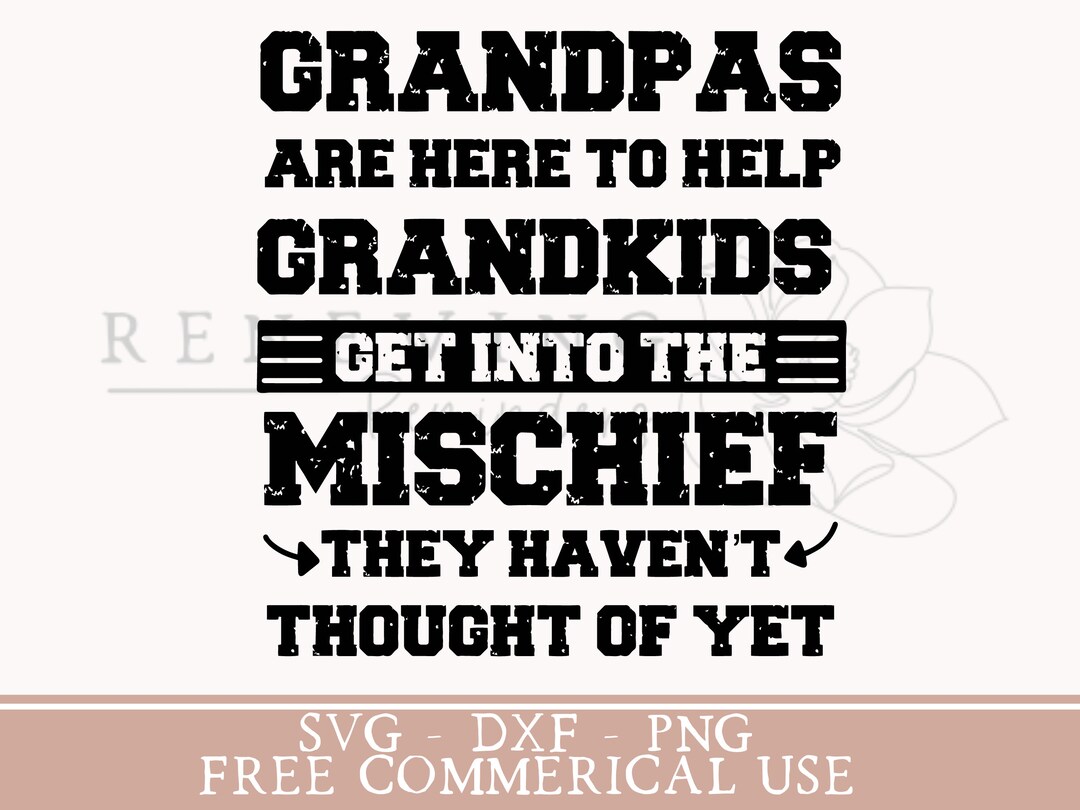 Funny Grandpa Svg Fathers Day Gift Idea for Grandpa Birthday Gift Svg ...
