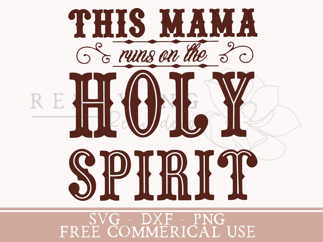Christian Western Png Holy Spirit Svg Christian Mom Shirt Png Western ...