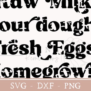 Distressed Homestead Words Svg Simple Life Country Svg Crunchy Mom Svg ...