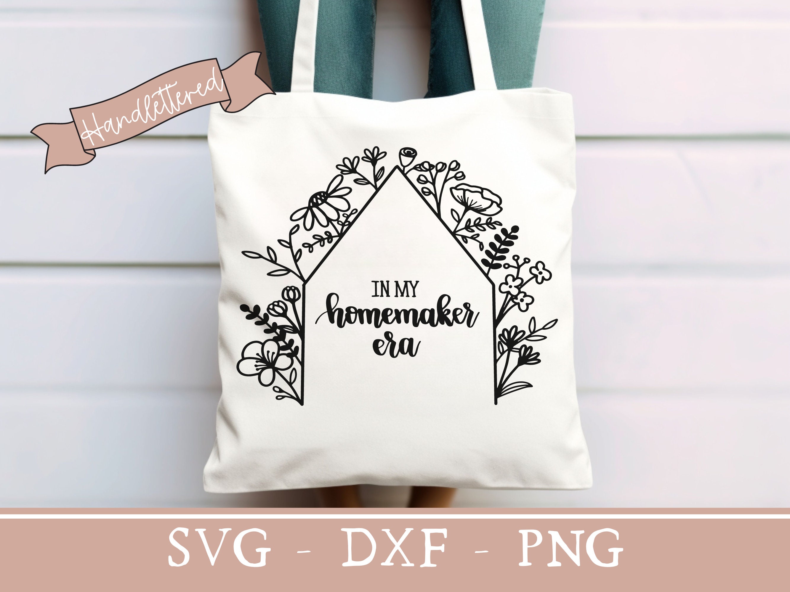 Homemaker Cottagecore Svg Floral Homemaker Design Svg Stay at Home Mom ...