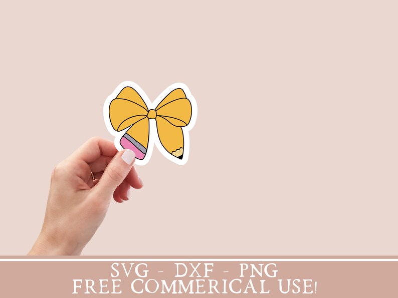 Coquette Teacher Png Pencil Bow Svg Teacher Bow Png Teacher ...