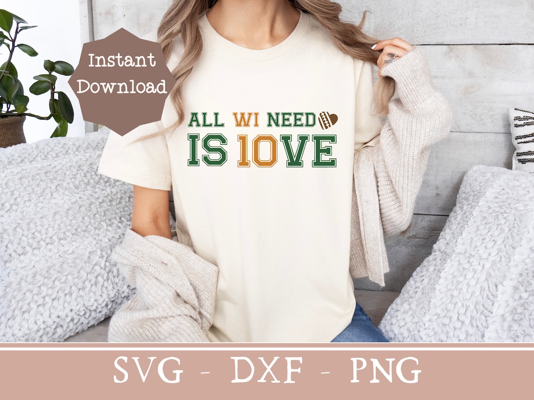 Jordan Love Svg for Women Shirt Green Bay Packer Football Svg Wisconsin ...