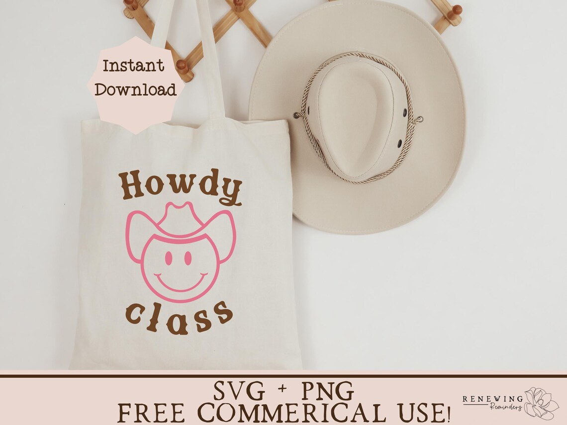 Western Teacher Png Howdy Class Svg Teacher Smiley Face Cowgirl Png ...