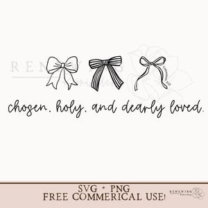 Minimalist Christian Bow Png Bible Verse Shirt Svg Coquette Christian ...
