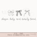 Minimalist Christian Bow Png Bible Verse Shirt Svg Coquette Christian ...