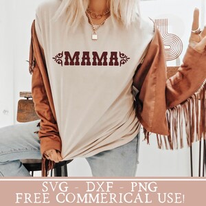 Western Mama Shirt Png Country Mom Svg Western Aesthetic Svg Rodeo ...