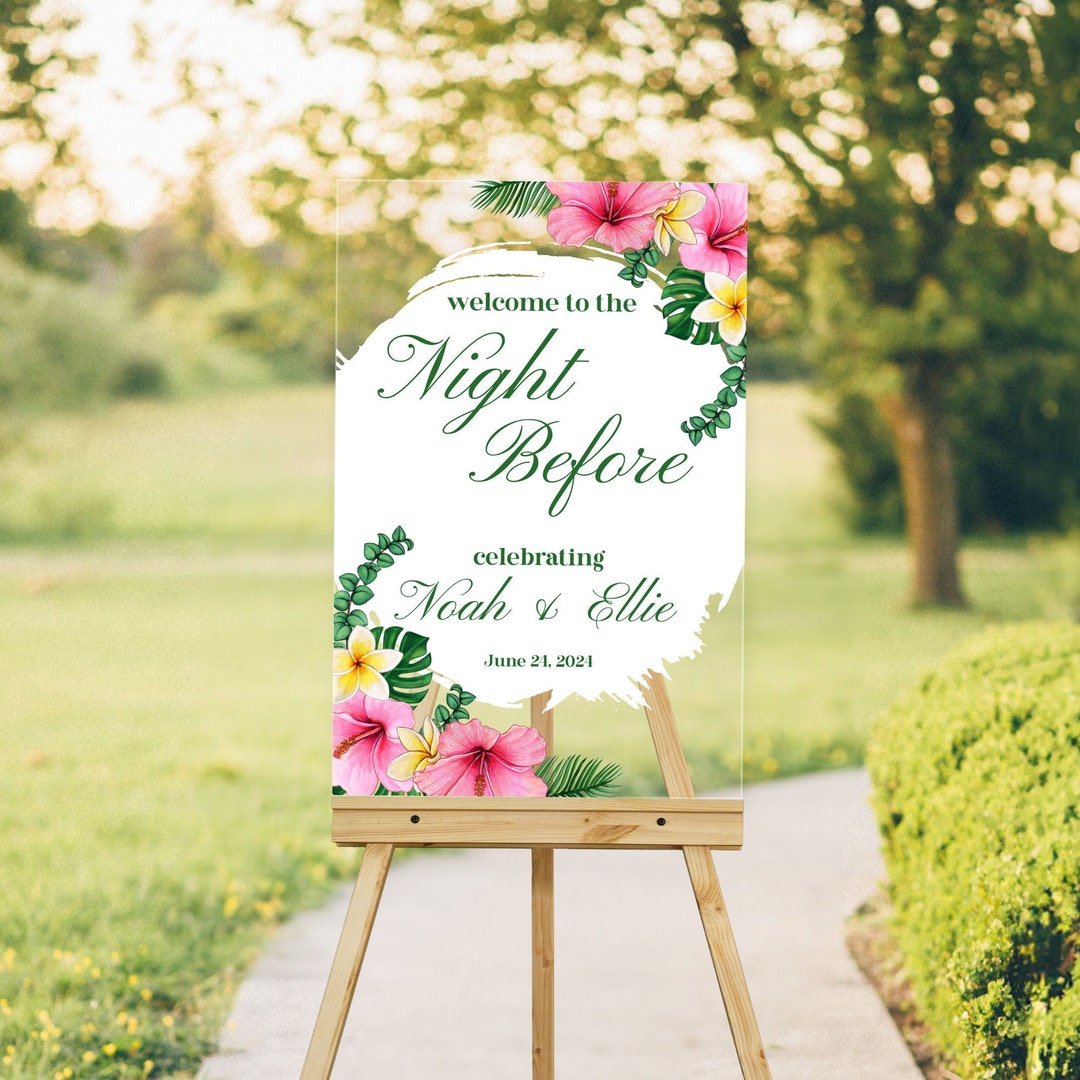 The Night Before Sign Tropical, Welcome to the Night Before Sign ...