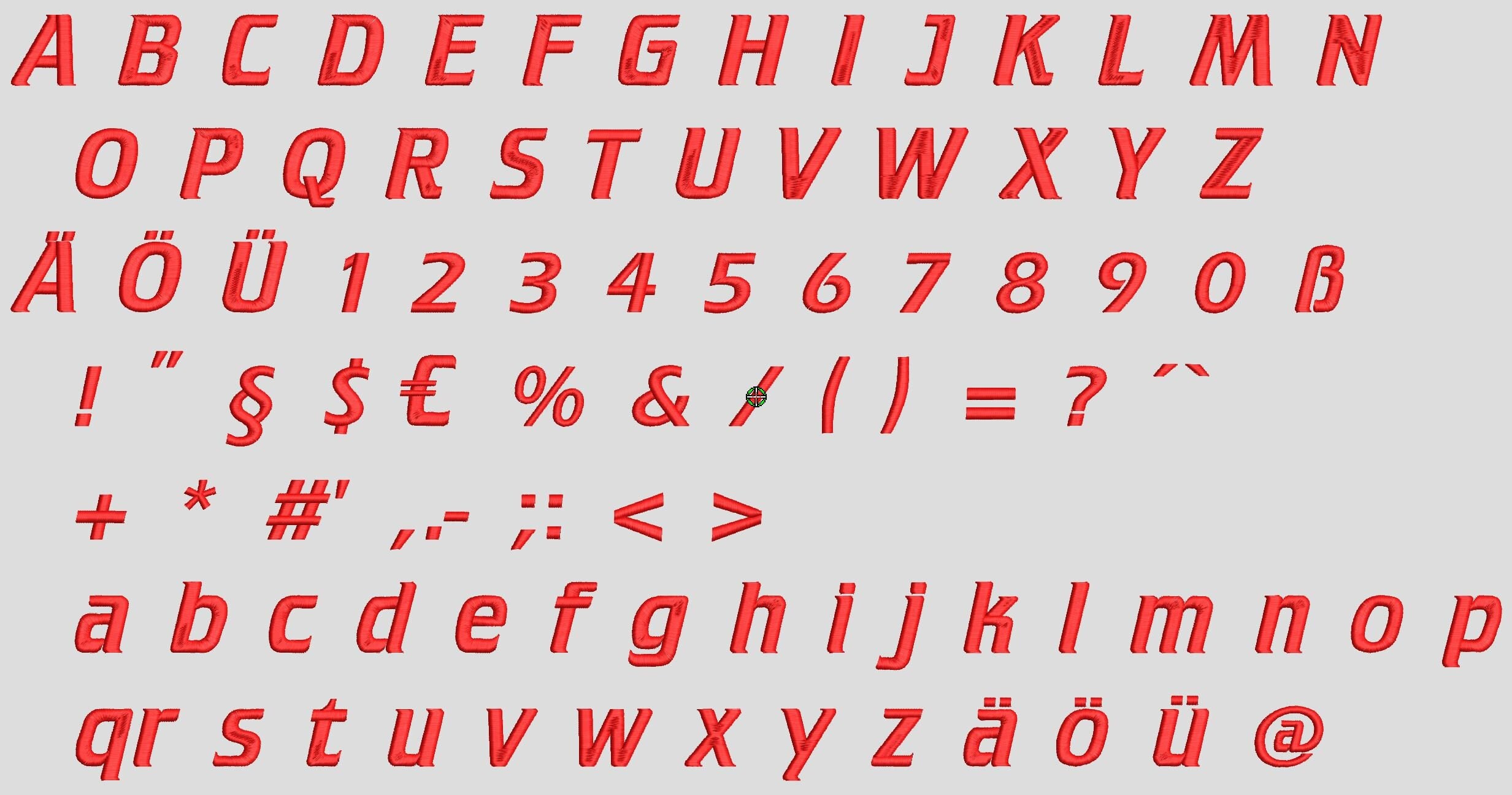 Crillee ESA Font for Wilcom, Hatch, Janome5 Embroidery Software - Etsy