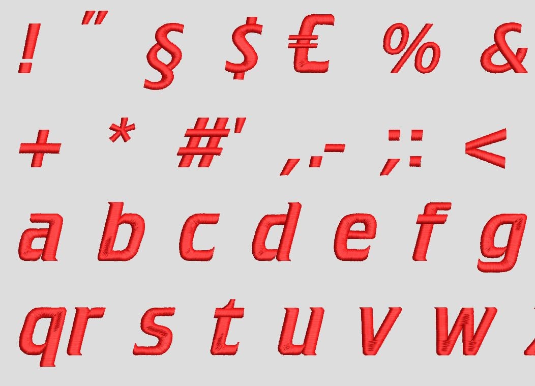 Crillee ESA Font for Wilcom, Hatch, Janome5 Embroidery Software - Etsy