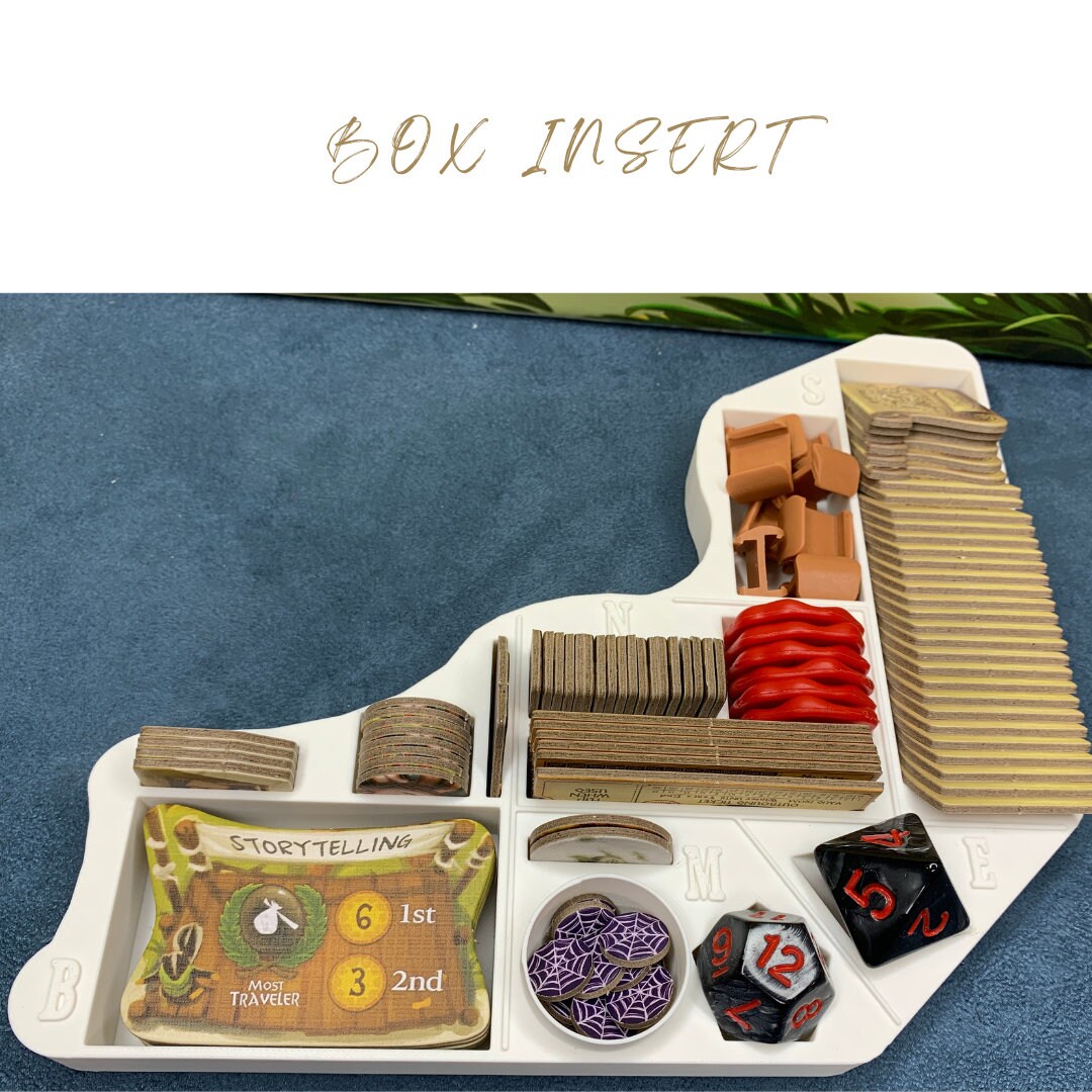 Everdell Complete Collection Token and Tile Box Insert - Etsy