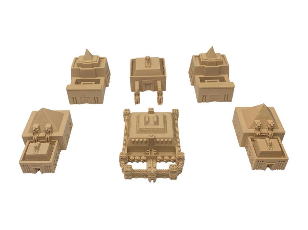 Kemet Blood and Sand Temple Buildings - 3D Printed - Etsy
