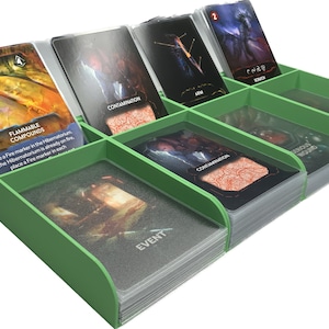 Modular Game Card Holder With Combination Draw/discard Pile - Etsy