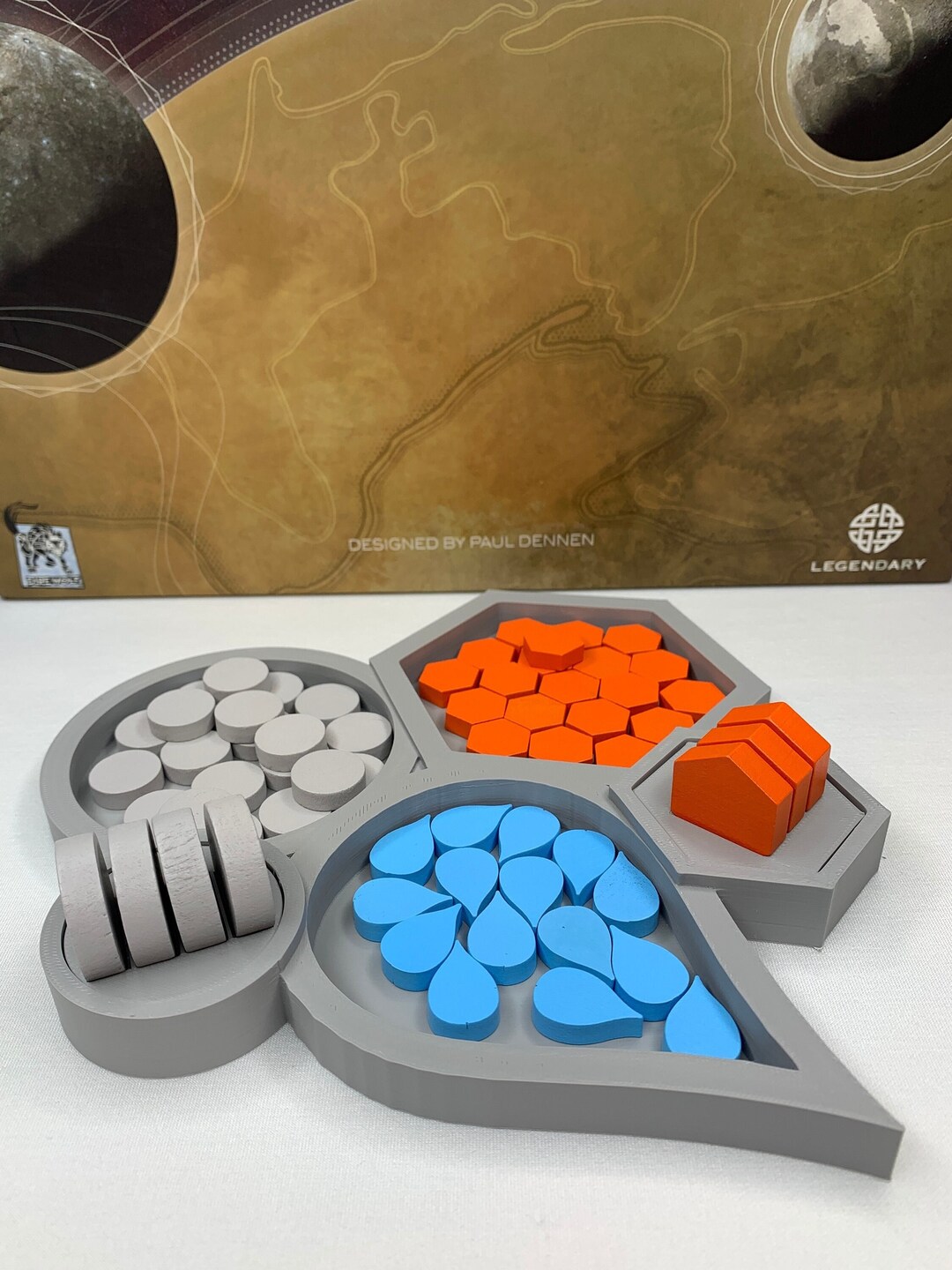 Dune Imperium Resource Tray for Water, Spice and Solari - Etsy