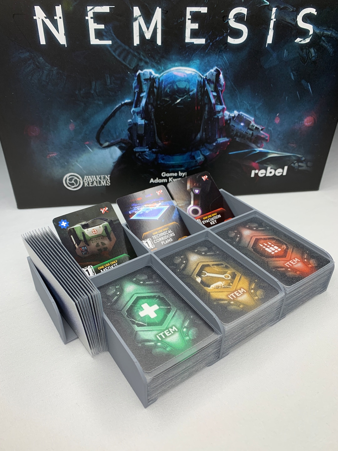 Nemesis Item Card Holder Draw/discard Pile - Etsy
