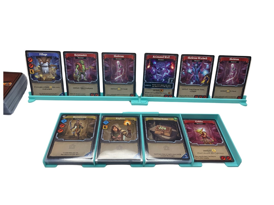 Clank! Catacombs Vertical Card Holder for Dragon's and Resource Row - Etsy