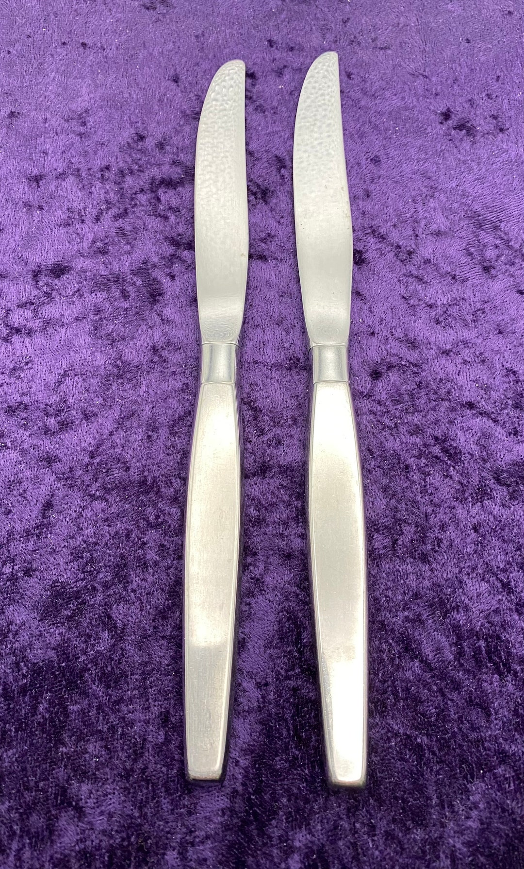 FROSTFIRE Community Stainless by Oneida Vintage MCM Flatware 2 Hollow ...