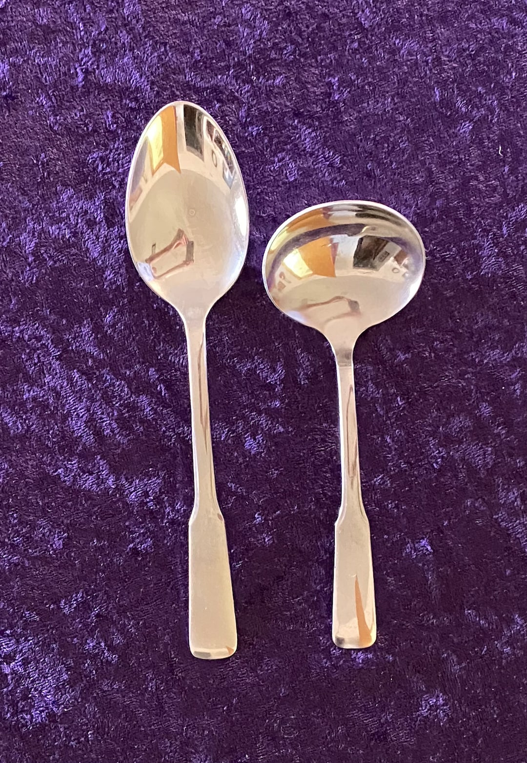 FRIENDSHIP WM Rogers Oneida Stainless Vintage Flatware, 1 Serving Spoon ...