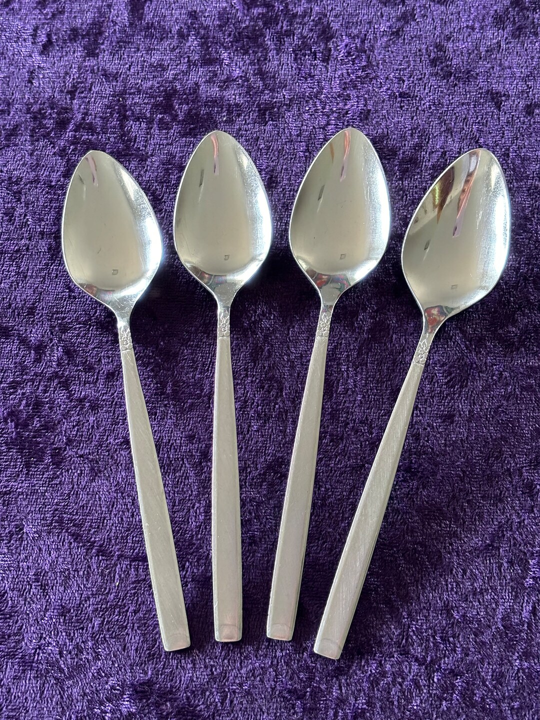 MELISSA by Oneida Ltd Stainless Vintage Flatware - 4 Teaspoons - Etsy