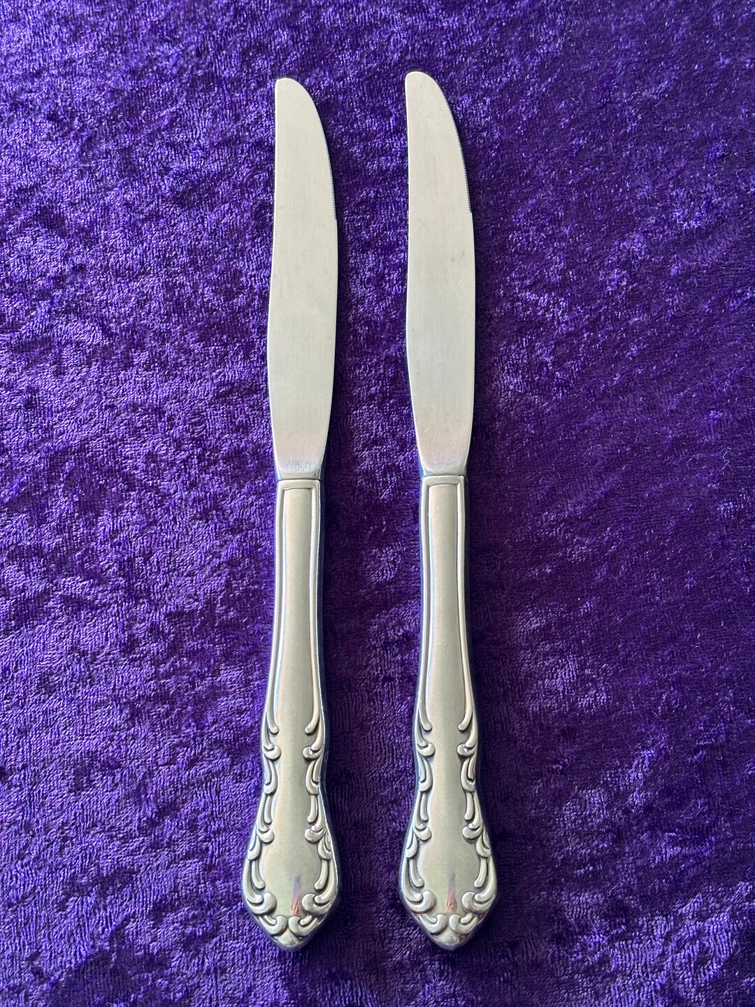 ST LOUIS Oneida Profile Stainless Vintage Flatware - 2 Hollow Handle ...