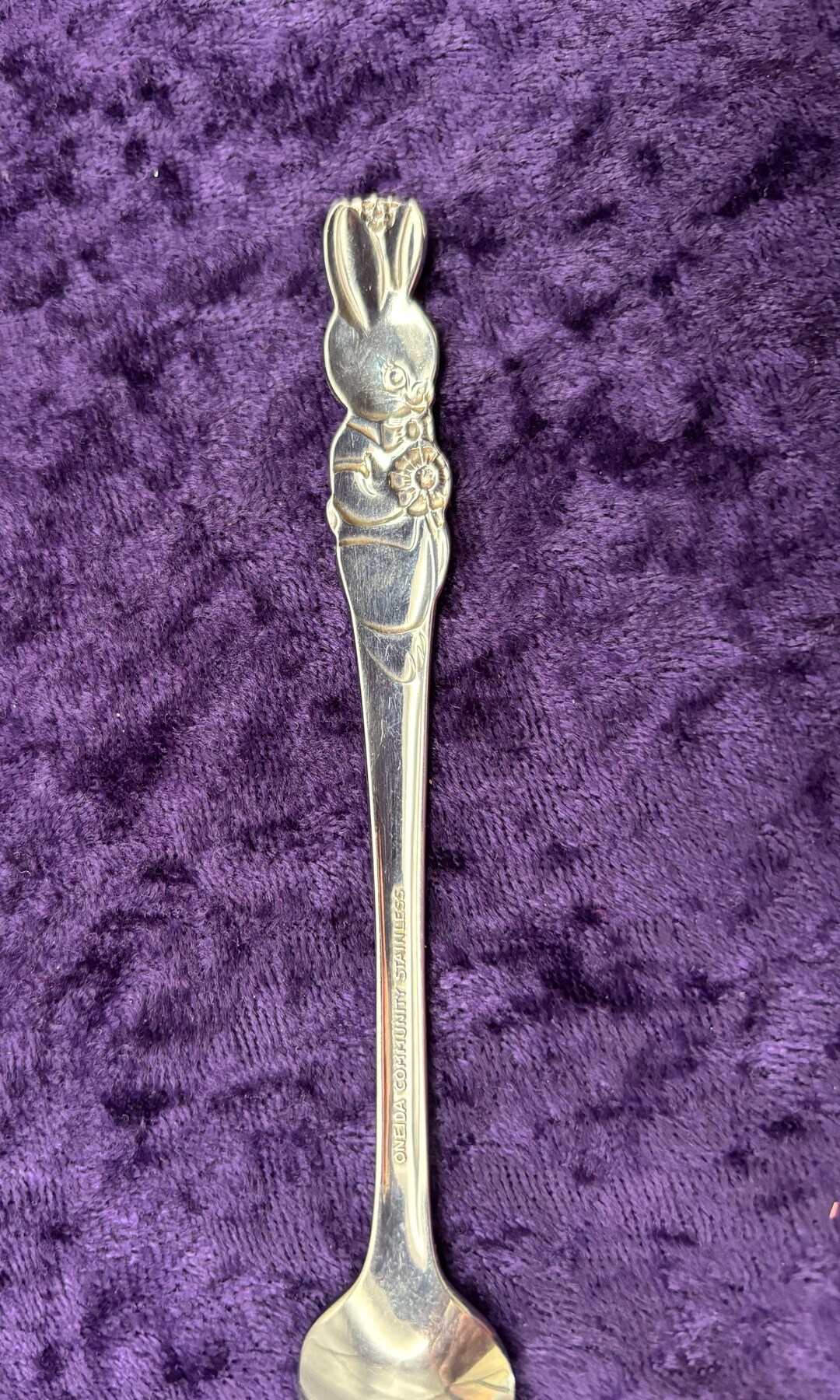 PETER RABBIT by Oneida Community Stainless Vintage Flatware - Infant ...