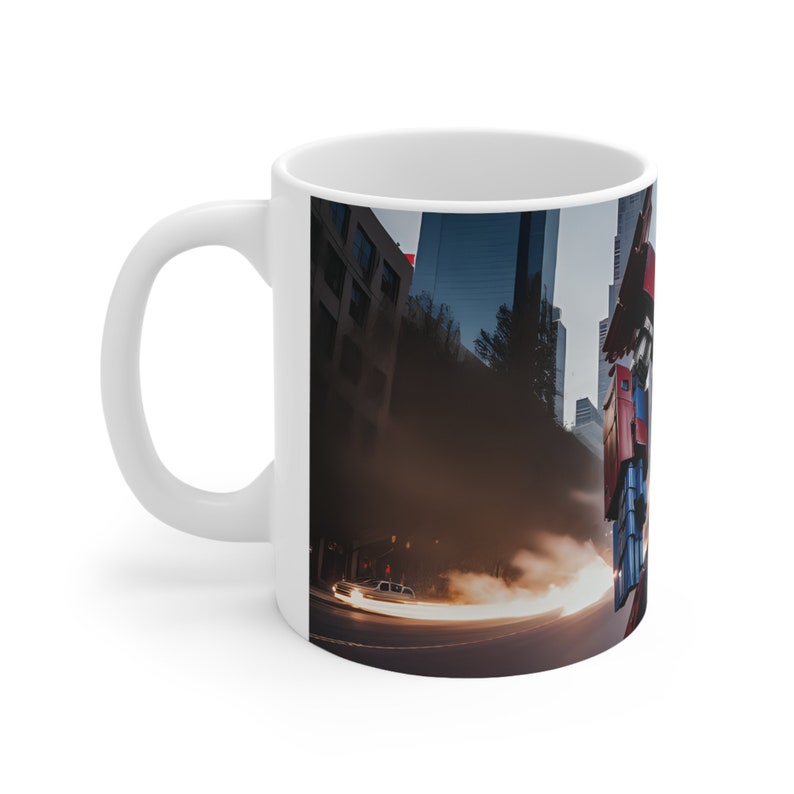 Optimus Prime Ceramic Mug - AI Mug - 11 Oz - Etsy