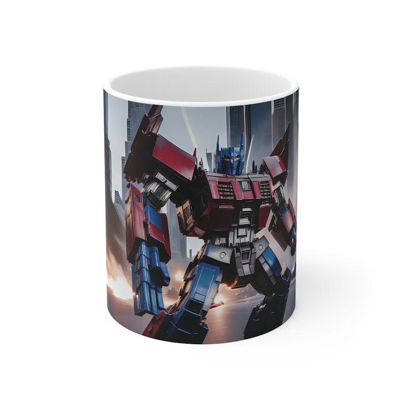 Optimus Prime Ceramic Mug - AI Mug - 11 Oz - Etsy