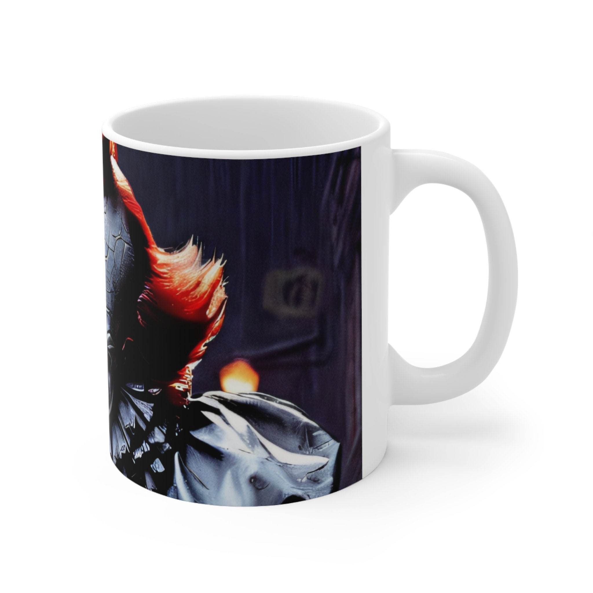 Pennywise Ceramic Mug: Float With Your Morning Coffee AI Mug - Etsy
