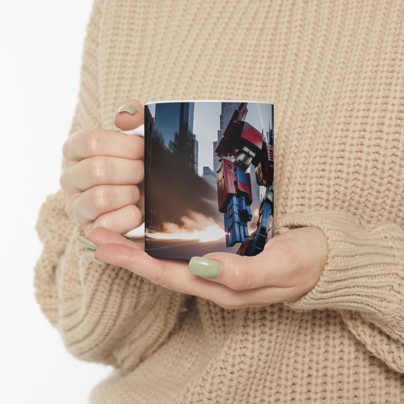 Optimus Prime Ceramic Mug - AI Mug - 11 Oz - Etsy