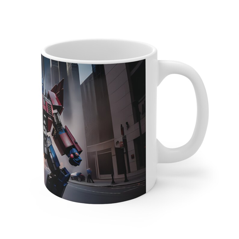 Optimus Prime Ceramic Mug - AI Mug - 11 Oz - Etsy