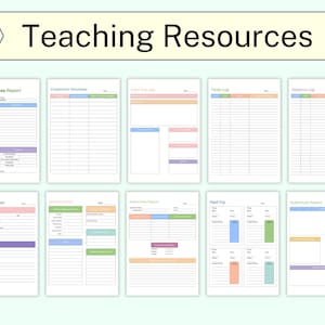 Teacher Planner 2024-2025, Spiral Teacher Planner, Lesson Plans ...