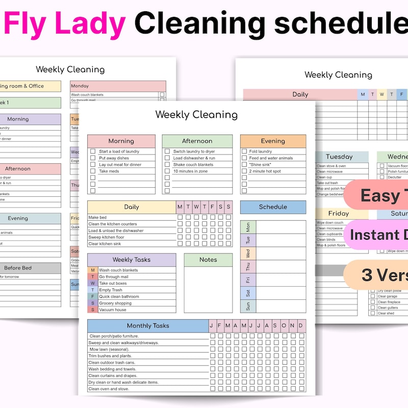 Flylady Printable - Etsy