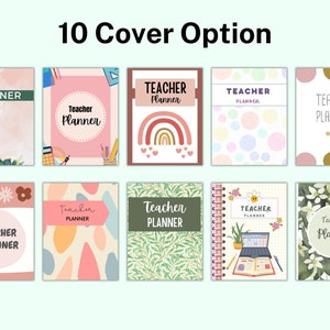 Teacher Planner 2024-2025, Spiral Teacher Planner, Lesson Plans ...