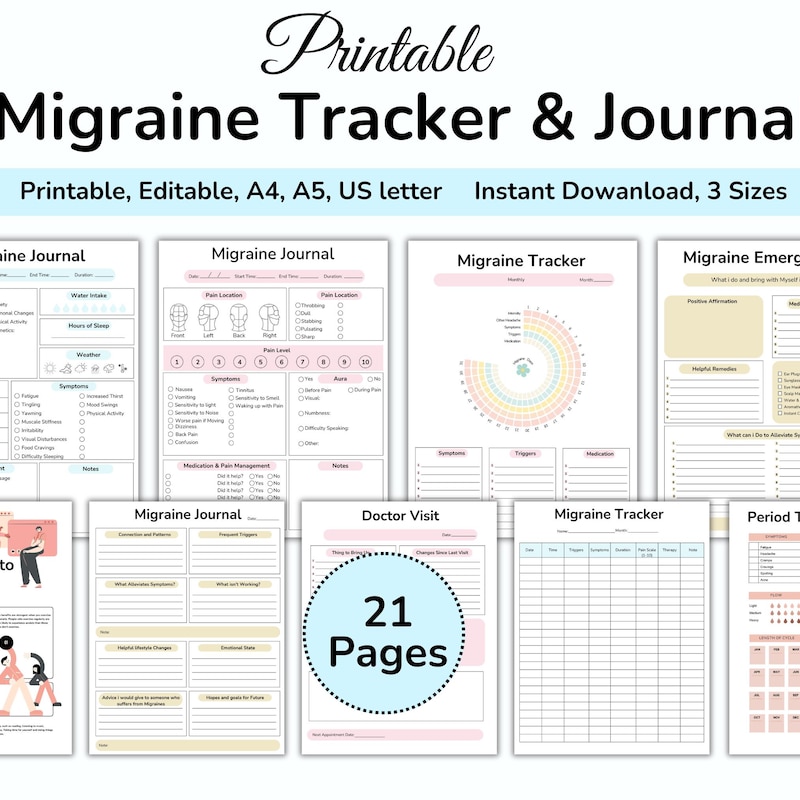 Journal Diary Printables - Etsy UK