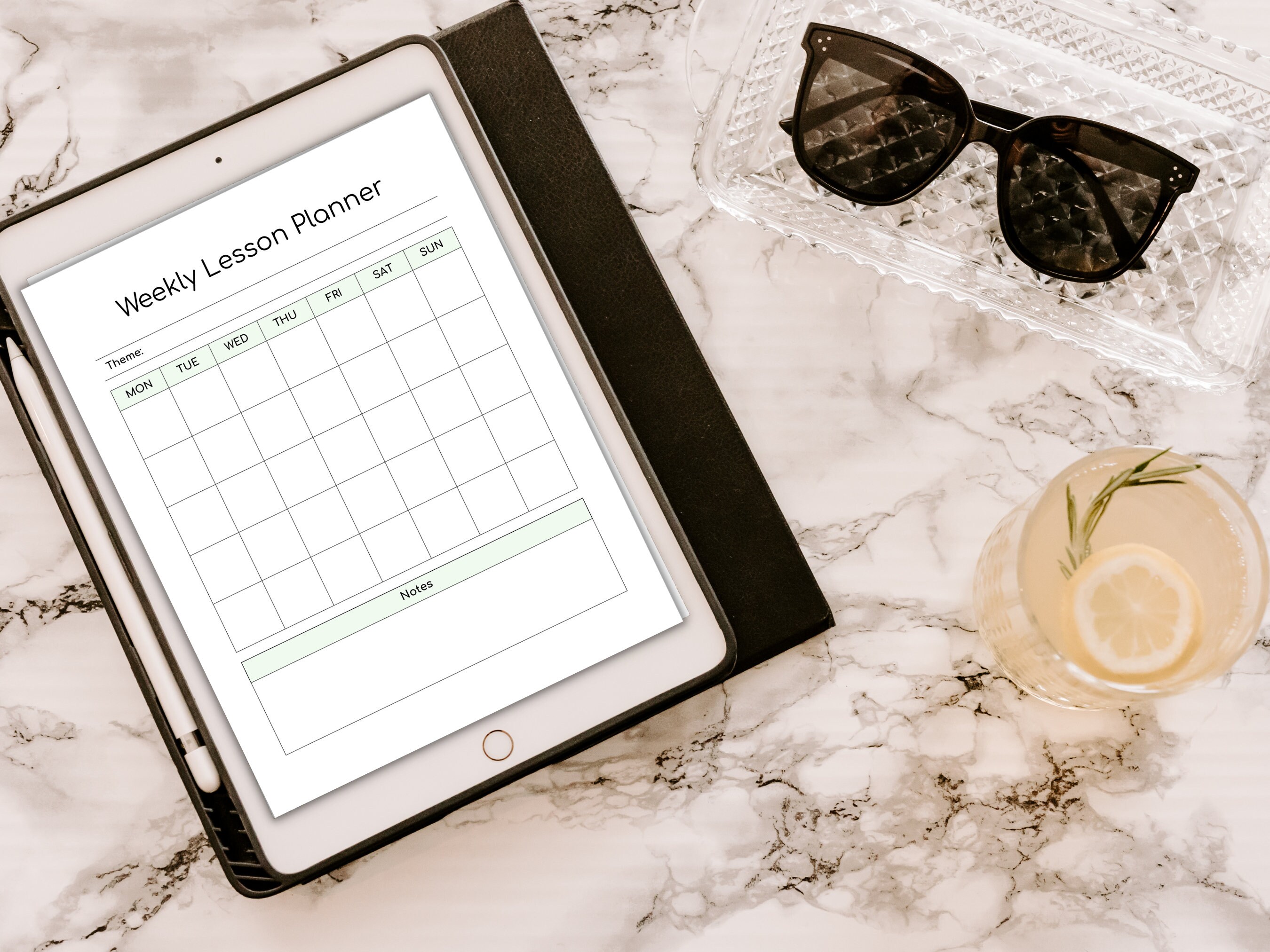 Printable Lesson Plan Template, Lesson Planner Bundle, Homeschool ...