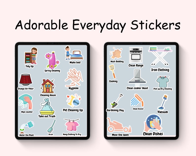 Digital Planner Digital Stickers - 700+ Stickers, Goodnotes File, Every ...