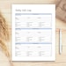 Printable Daily Call Log, Communication Log, Call Back Tracker, Missed ...