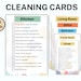 EDITABLE Kids Cleaning Cards, House Keeping Checklist, Cleaning ...