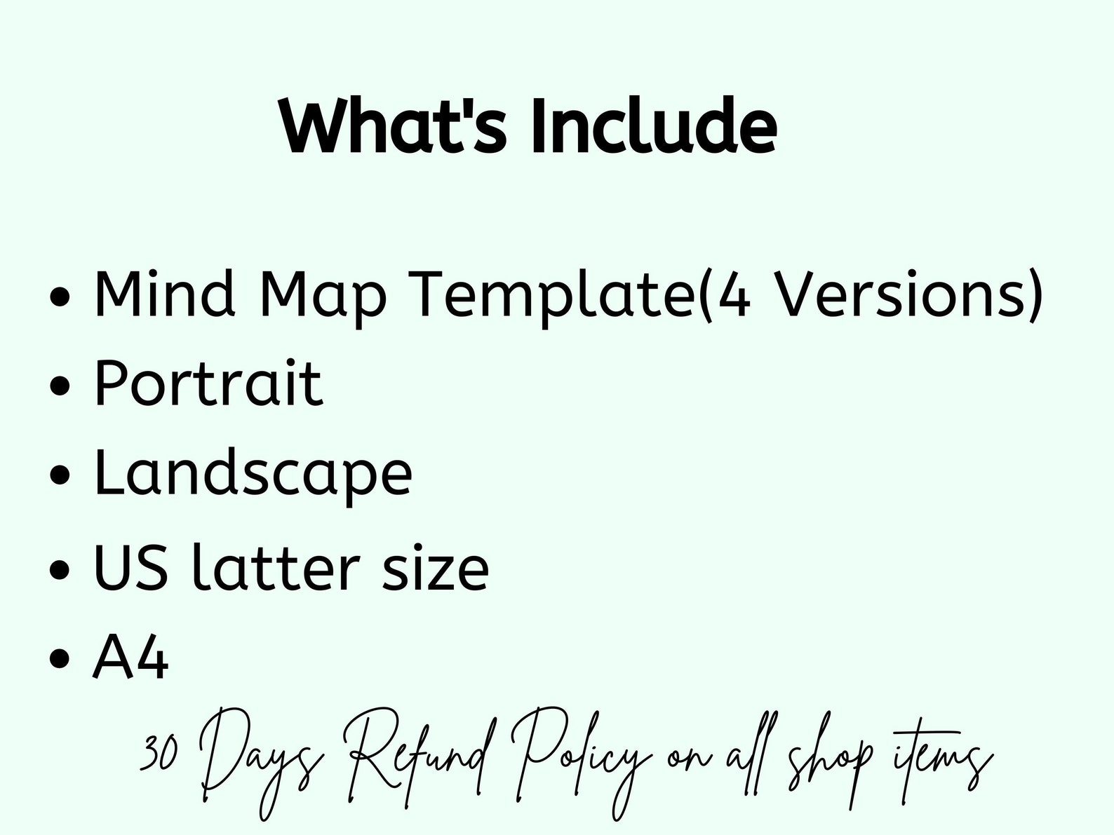 Mind Map Template, Concept Map Planner, Idea Map, Brain Dump Printable ...