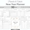 2025 Goals Template, Goals Printable Planner, 2025 Resolutions, 2025 ...