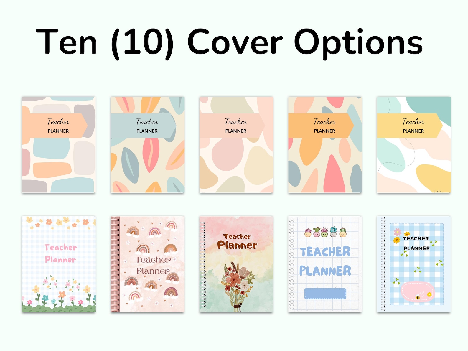 Printable Teacher Planner 2024-2025, Weekly Lesson Plans, Homeschool ...